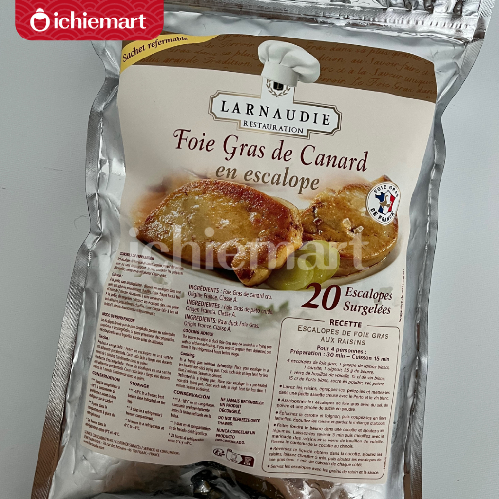 Jual Foie Gras Hati Angsa Larnaudie Slice Import France | Shopee Indonesia