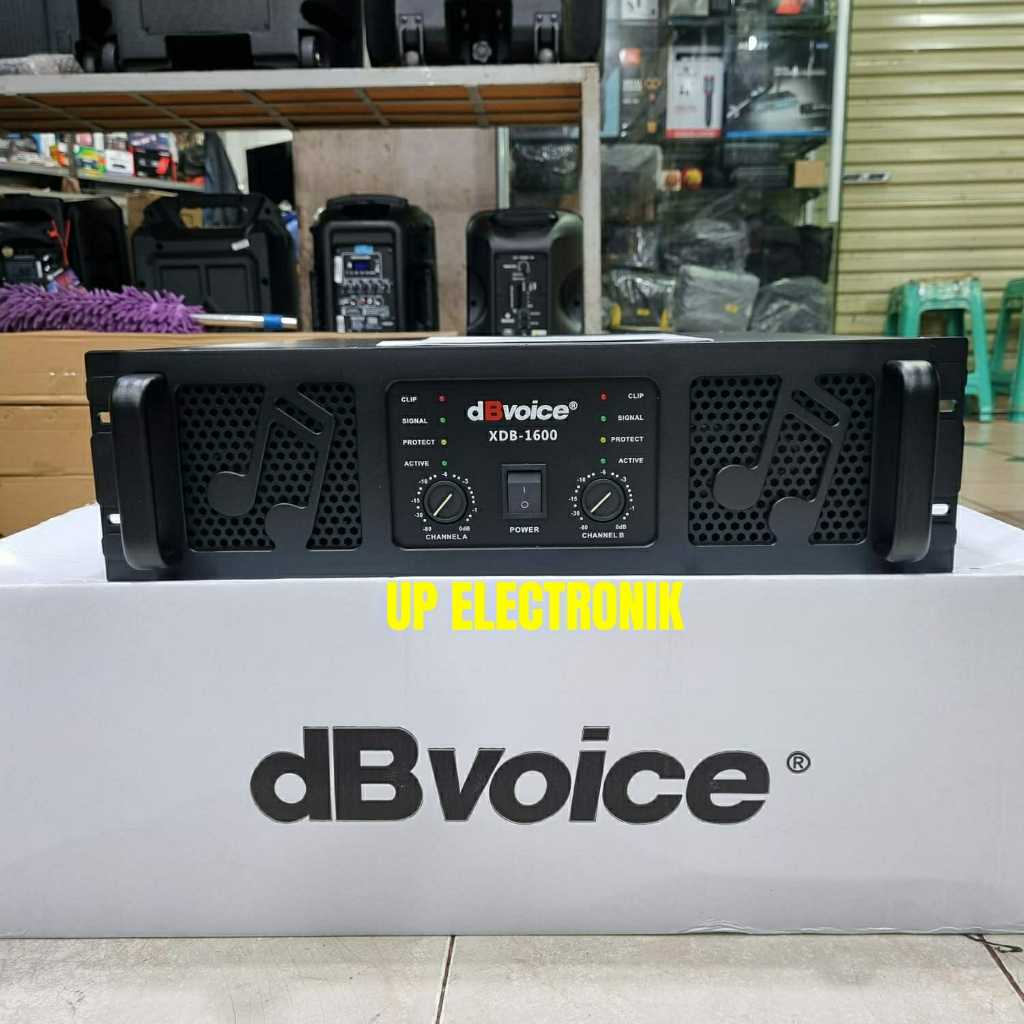 Jual Power dBVoice XDB 1600 Original Amplifier Db Voice XDB1600 Class ...