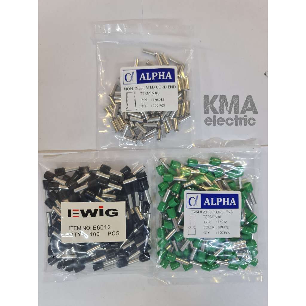 Jual scun ferrules / skun ferrules cord end terminal 6 mm | Shopee ...