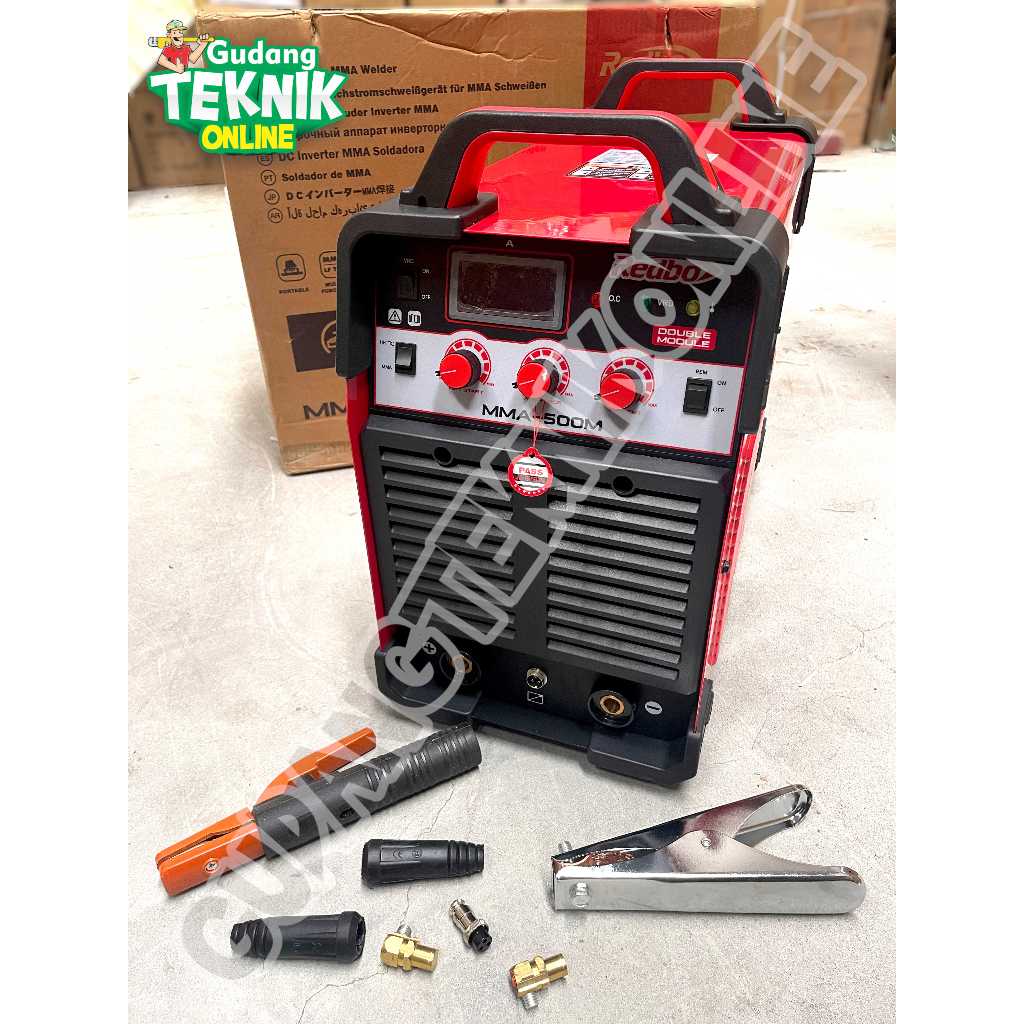 Jual Mesin Las MMA500M REDBO 3 PHASE / Mesin Las Listrik Trafo Travo ...