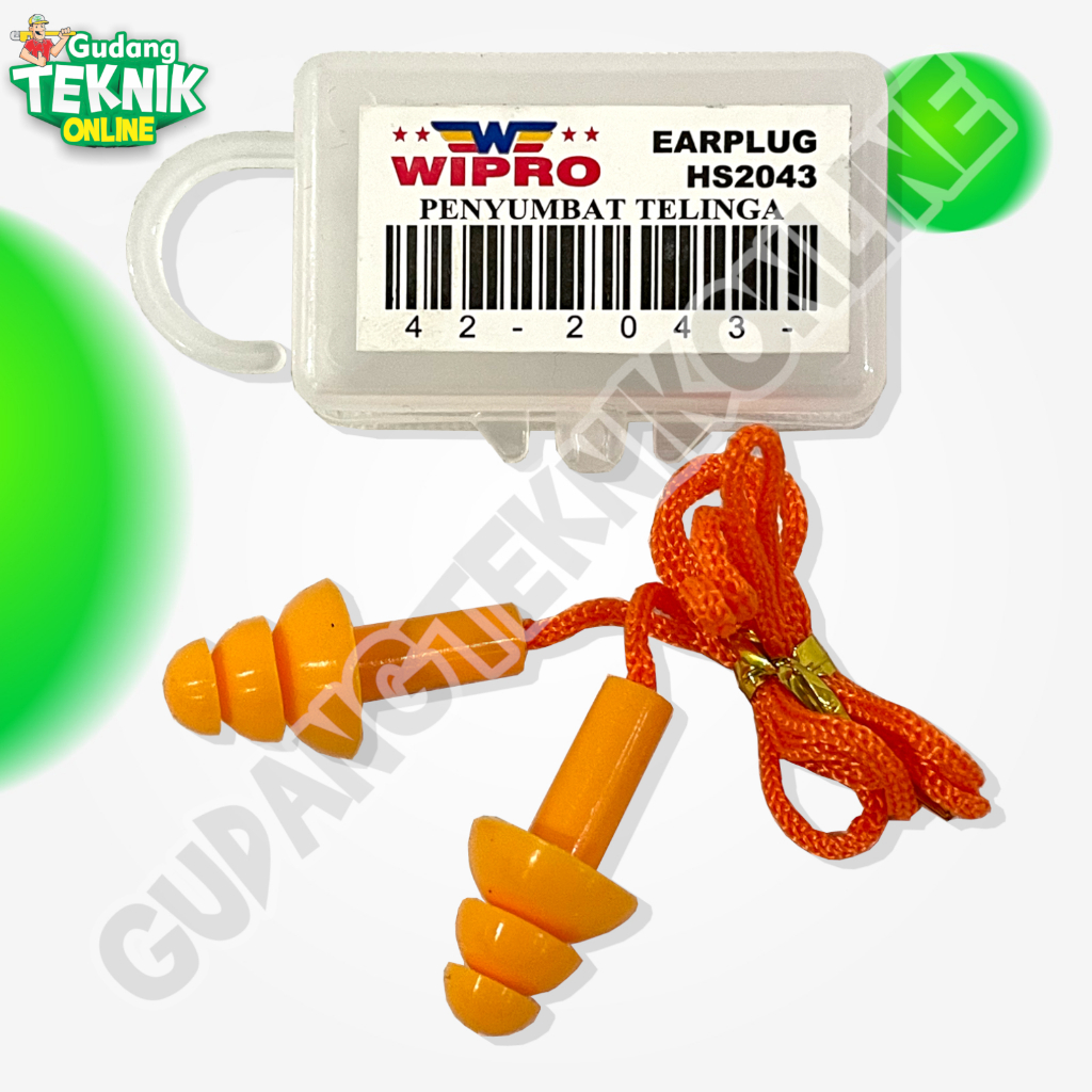 Jual Earplug Ear Plug HS2043 WIPRO / Pelindung Tutup Telinga Anti ...