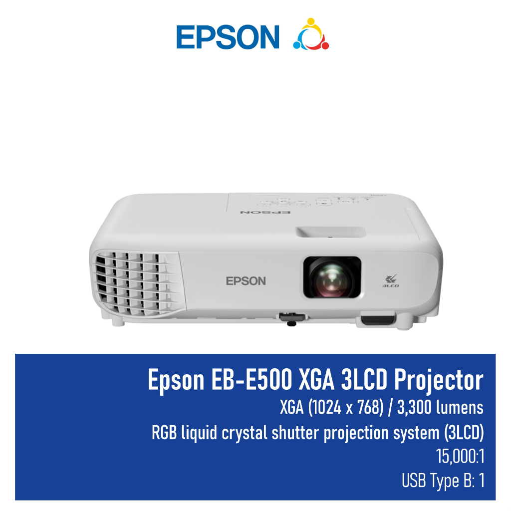 Jual Epson Projector EB-E500 XGA 3LCD | Shopee Indonesia