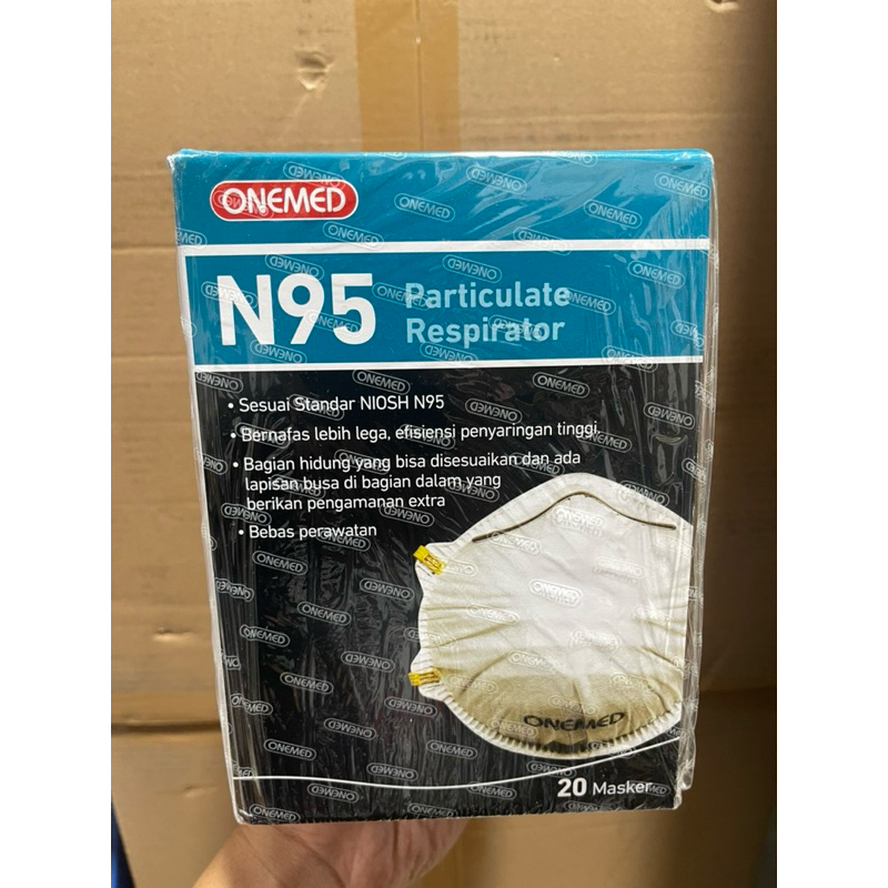 Jual Masker N95 Onemed 1Box isi 20 Pcs | Shopee Indonesia