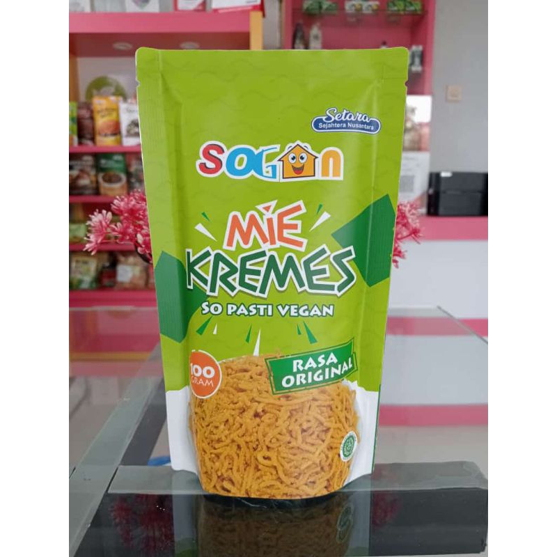 Jual Mie Kremes Vegan 100 Gram | Shopee Indonesia
