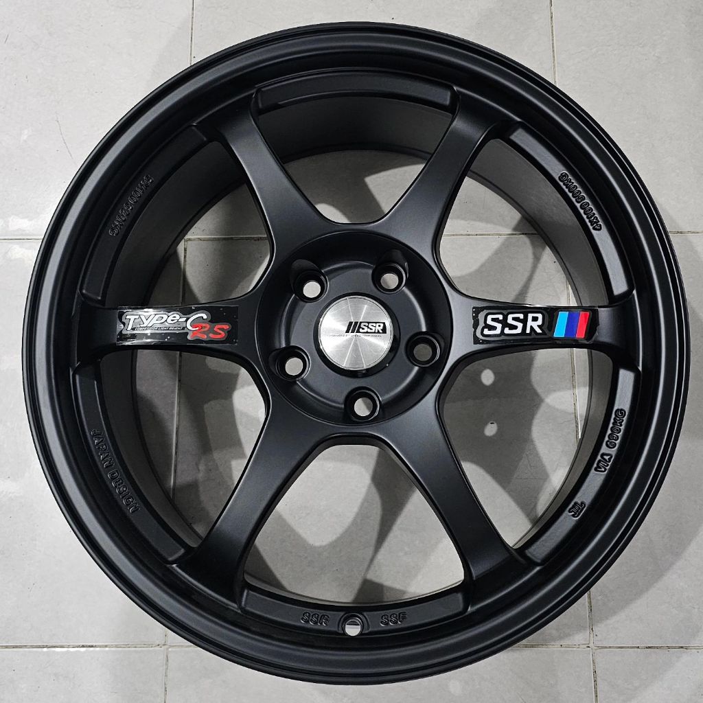 Jual velg ssr type c ring 18 Pcd.5x114.3 Lebar 8.5 mobil innova,hrv,xpander,terios, | Shopee ...