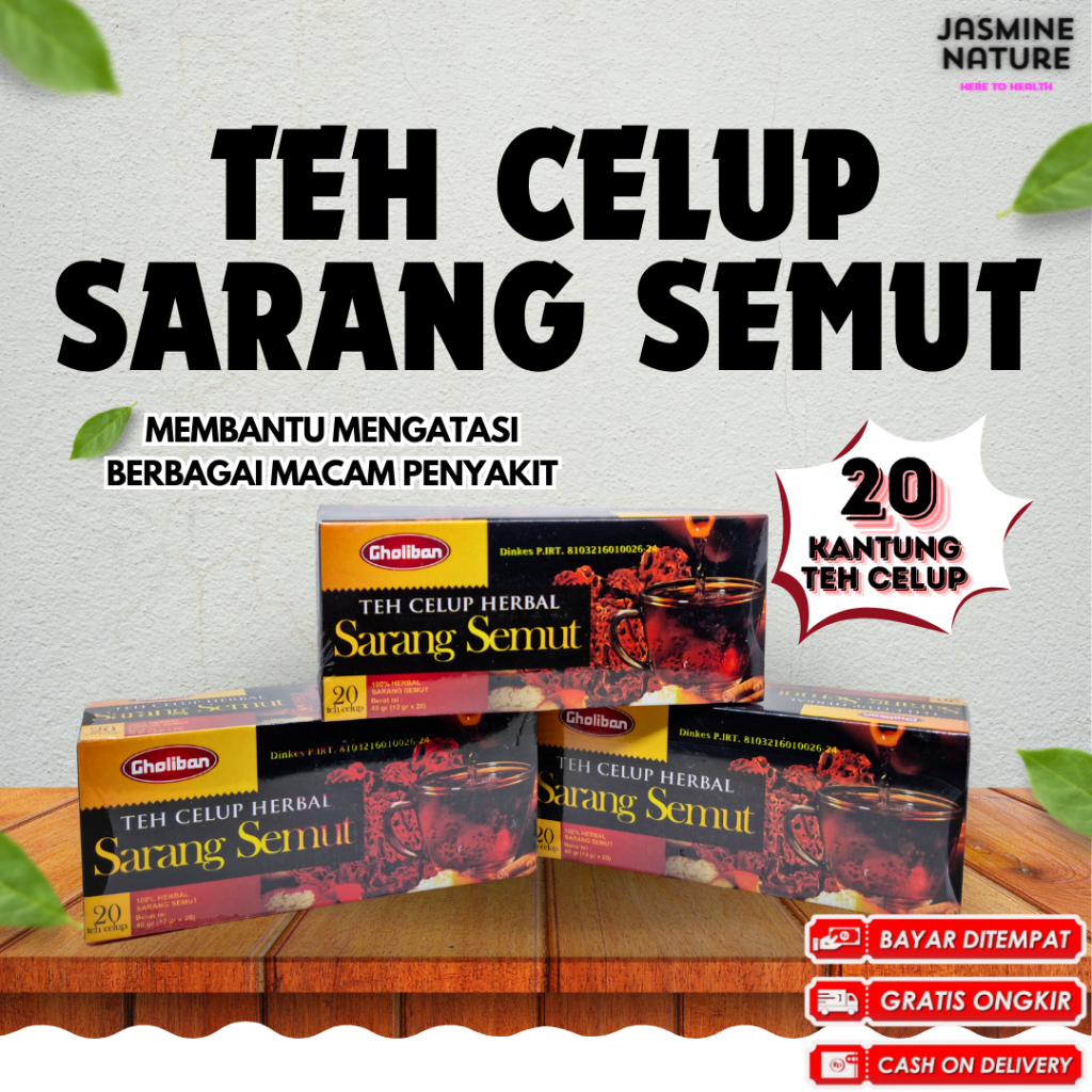 Jual Teh Celup Herbal Sarang Semut Papua GHOLIBAN | Shopee Indonesia