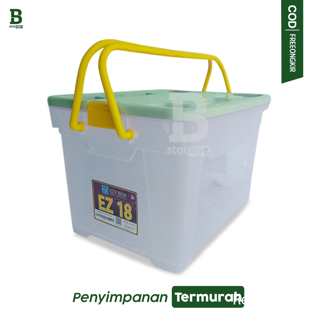 Jual EZY Container Box Plastik cb 18 Liter Kotak/Toples Jualan ...