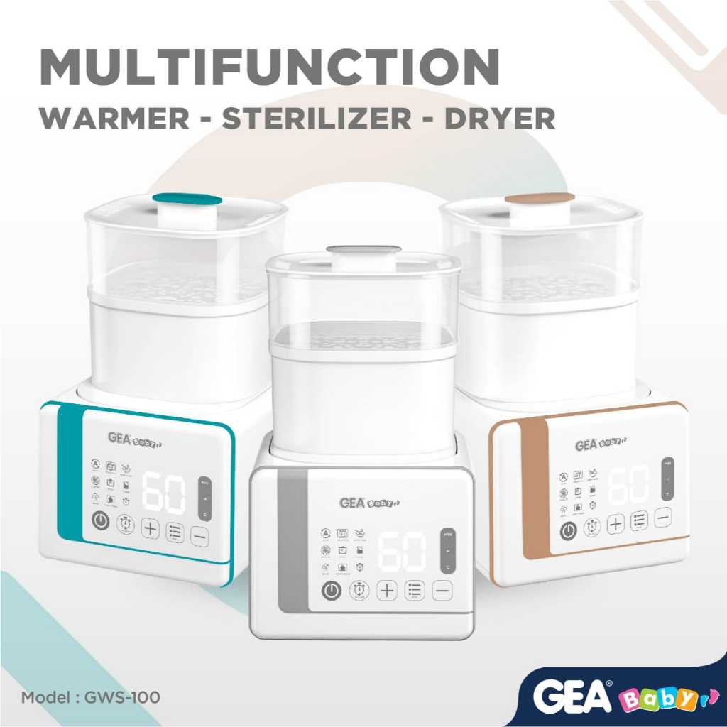 Jual GEA Baby Multifunction Warmer Sterilizer Dryer GWS 100 ...