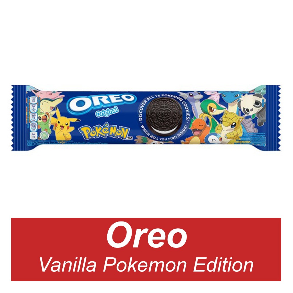 Jual OREO Roll Limited Edition ( Pokemon) Berat 119,6 grExp Terbaru ...