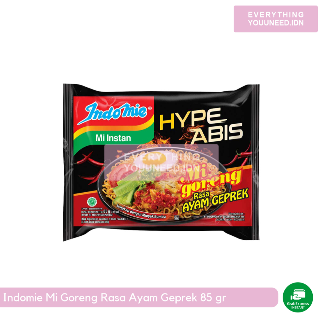 Jual Indomie Mi Goreng Rasa Ayam Geprek 85G | Shopee Indonesia