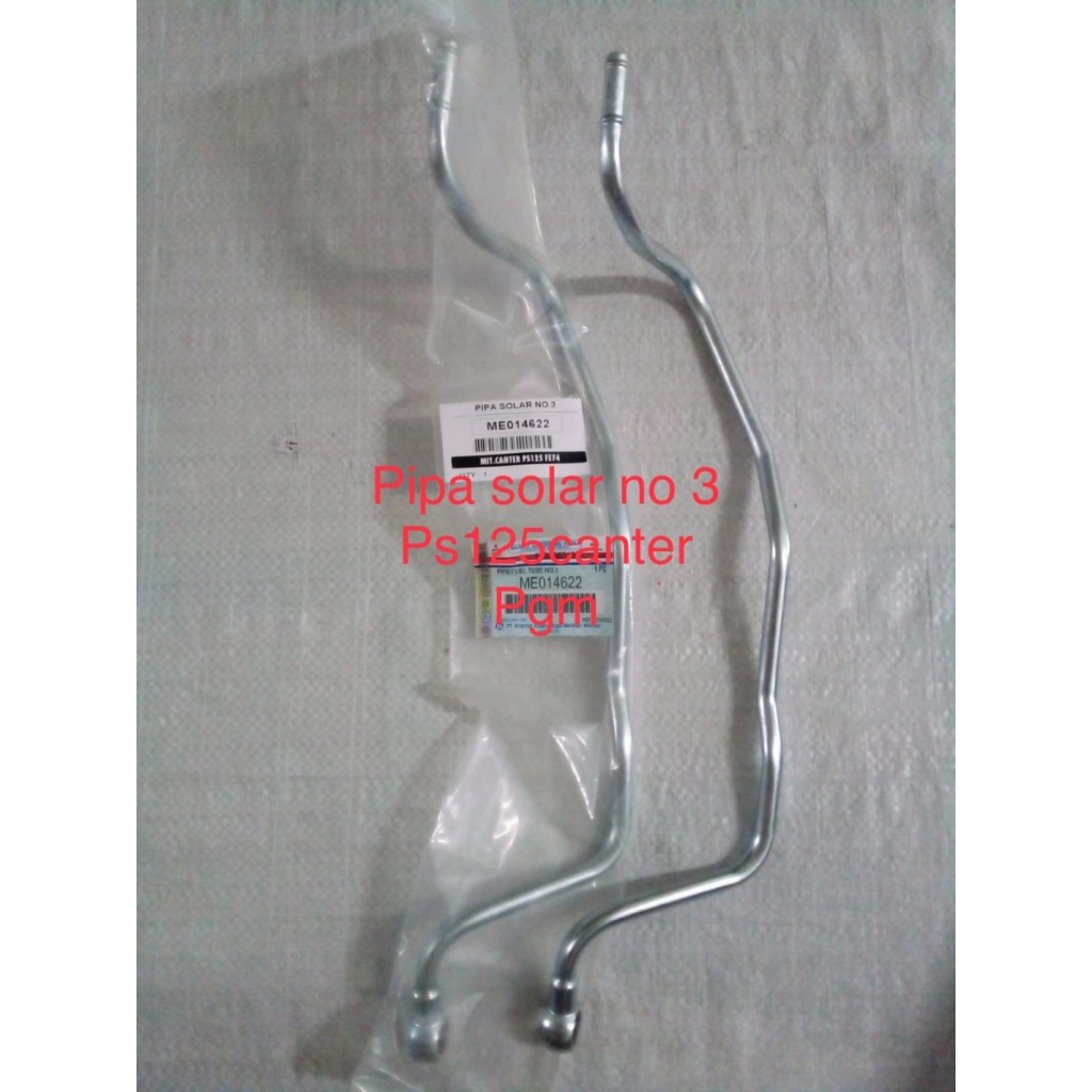 Jual selang pipa solar no 3 canter 125 HD ps125 turbo 4D34T | Shopee ...