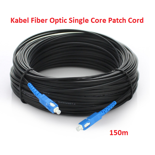 Jual Kabel Fiber Optic SC to SC Single Mode 150m FO Patchcord | Shopee ...