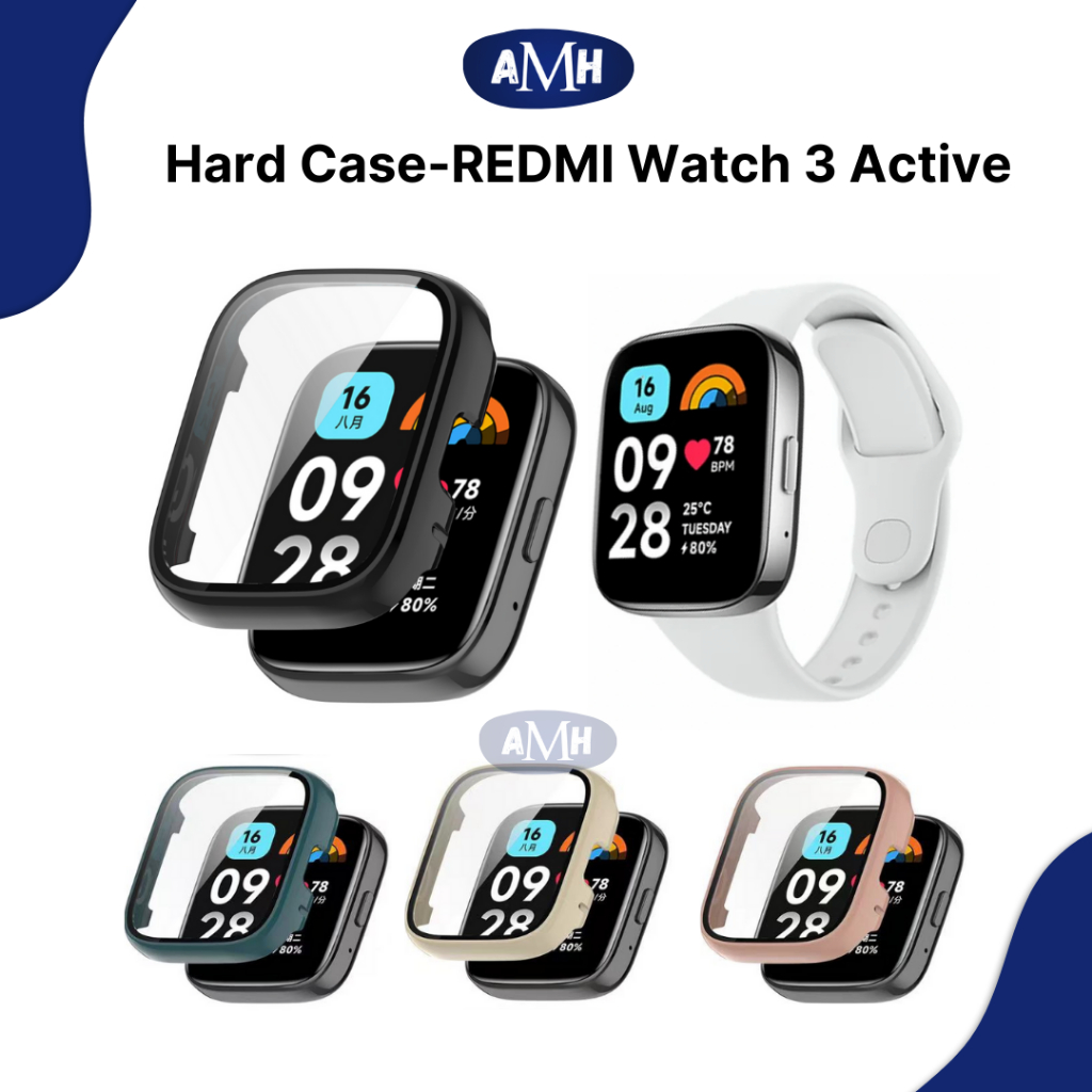 Jual Bumper Case 2 in 1 Redmi Watch 3 Active Casing Pelindung Hard Case ...