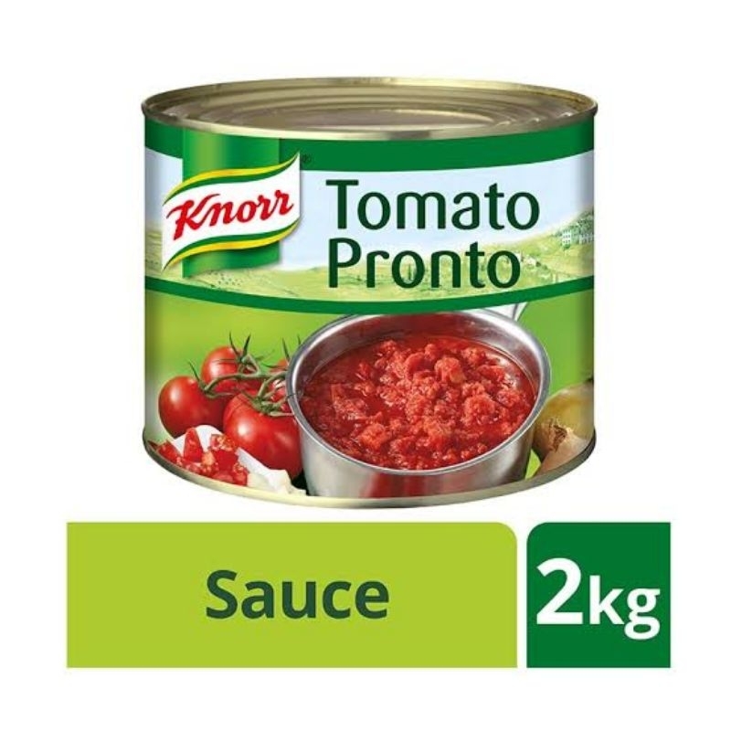 Jual Knorr Tomato Pronto 2kg Saus Tomat Sauce 2 kg | Shopee Indonesia