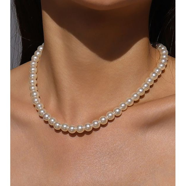 Jual RCR Kalung Mutiara Kerang Pearl Necklace - Kalung Mutiara - Kalung ...