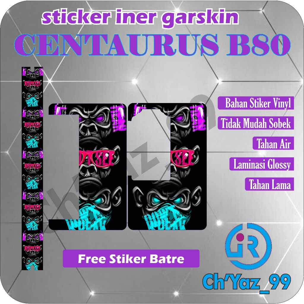 Jual Ch"Yaz99 product b80 sticker iner garskin full | Shopee Indonesia