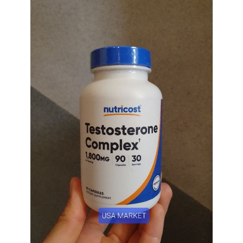 Jual Nutricost Testosterone Complex 1800 mg 90 capsules | Shopee Indonesia