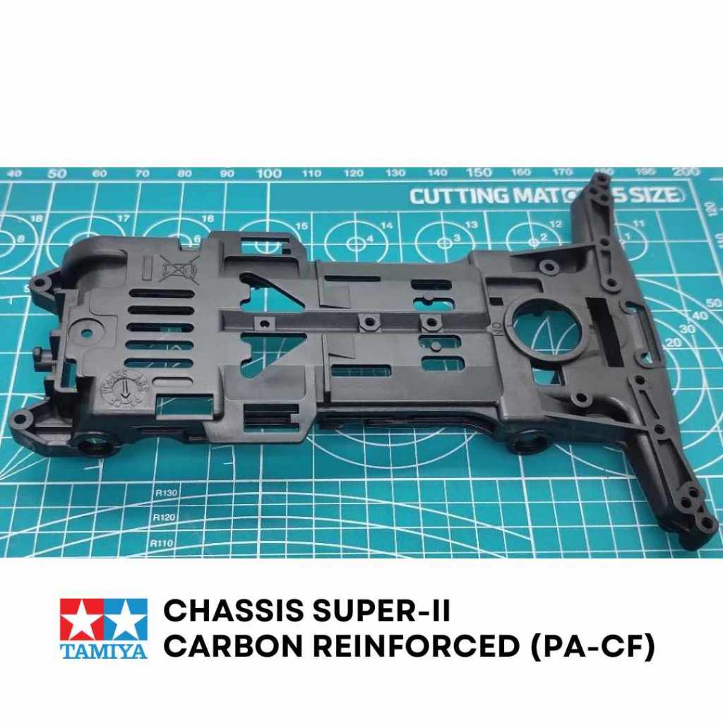 Jual Tamiya Chassis Super 2 Carbon Fiber Reinforced PA CF - Sasis ...
