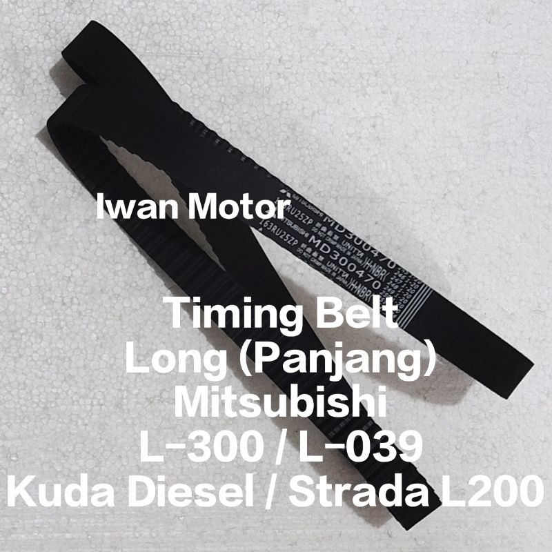 Jual Timing Belt (Panjang) Mitsubishi L-300 / L039 / Kuda Diesel ...
