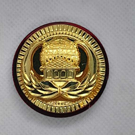 Jual Pin Korpri Tumpuk Bulat Akrilik Tebal Diameter 4cm | Shopee Indonesia