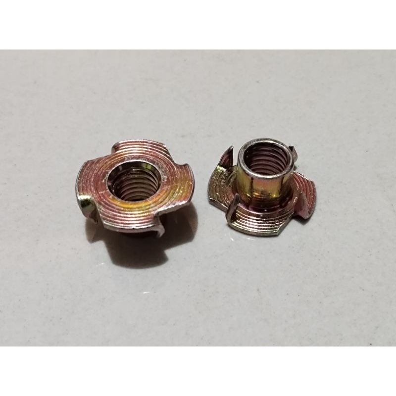 Jual T nut M10 /Tee nut / mur cakram/ mur furniture | Shopee Indonesia