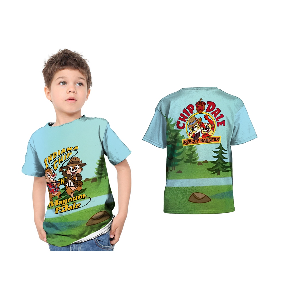 Jual Baju Kaos Chip N Dale Rescue Rangers Anak Full Print Custom ...