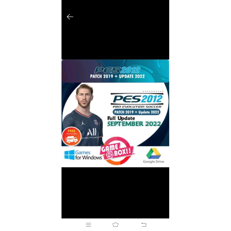 Jual PC GAMES PES 2012 PATCH 2019 UPDATE 2022 | Shopee Indonesia