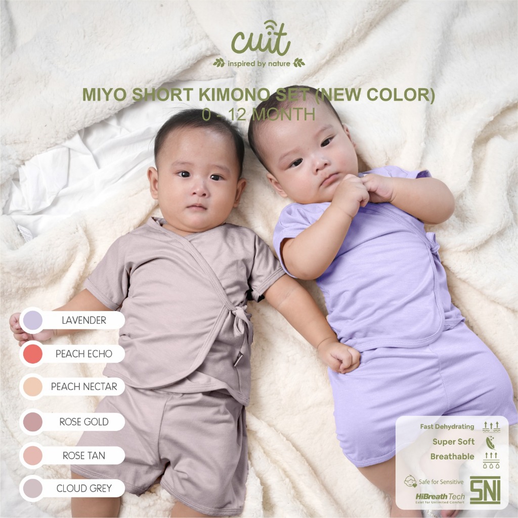 Jual [NEW COLORS] Cuit Setelan Pendek Kimono Anak Miyo Short Kimono Set | Shopee Indonesia