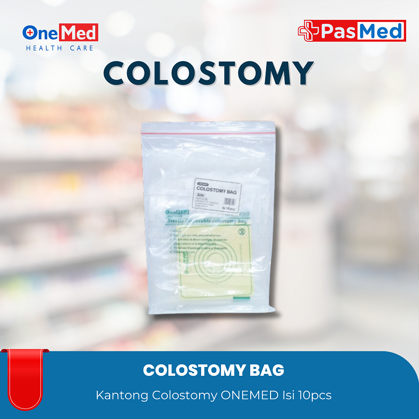 Jual Colostomy Bag Kantong Kolostomi 2cm 3cm 4cm 5cm Onemed Onehealth l ...