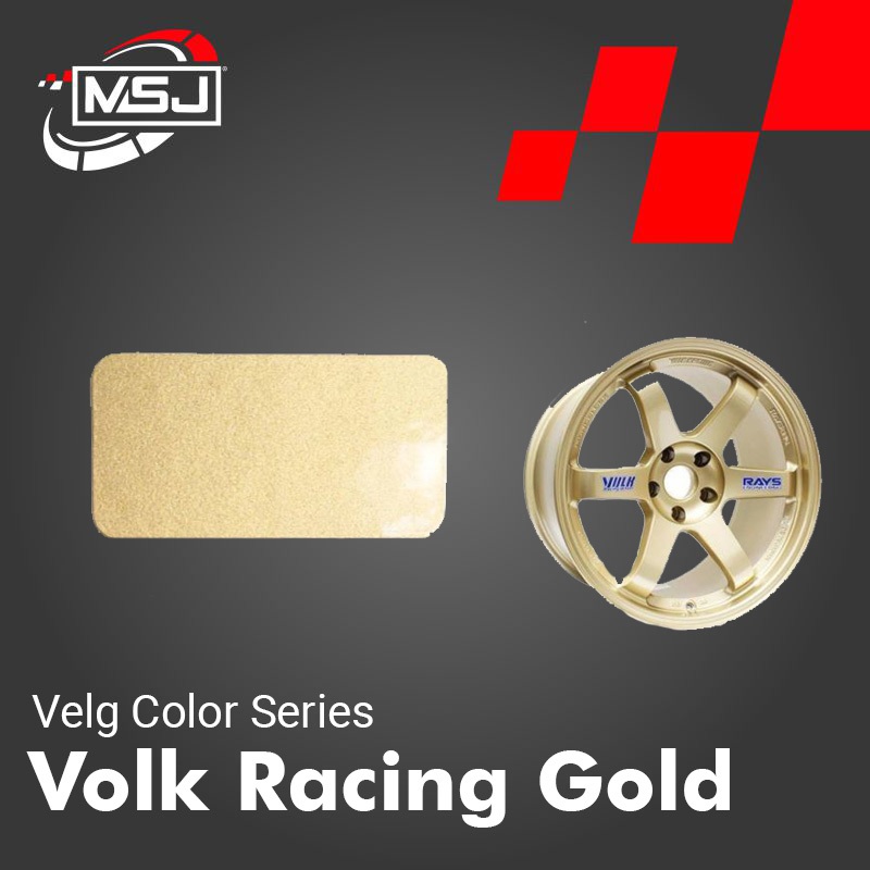 Jual Cat Velg Mobil/Motor Volk Racing Gold | Velg Colour Series | MSJ ...