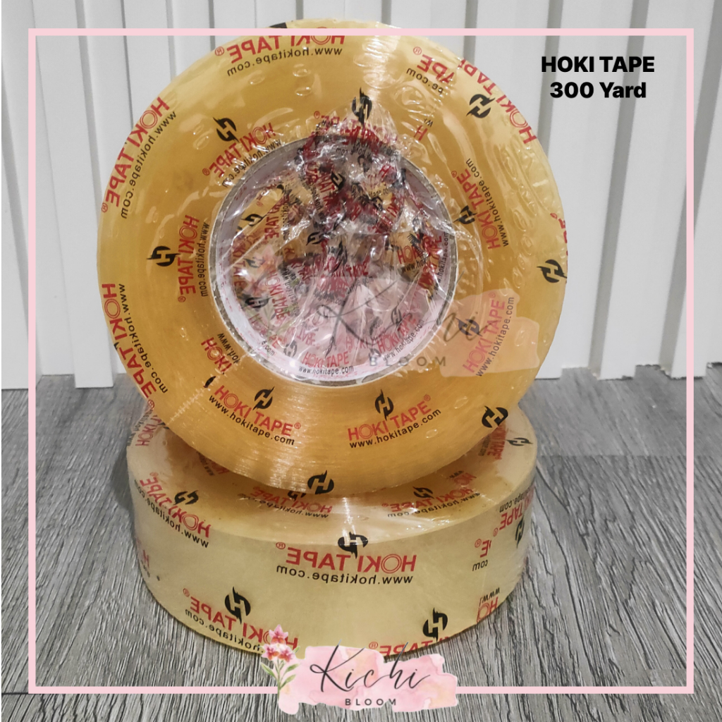 Jual Lakban Bening Jumbo 45mm x Lakban Bening 300 Yard / Lakban Bening ...