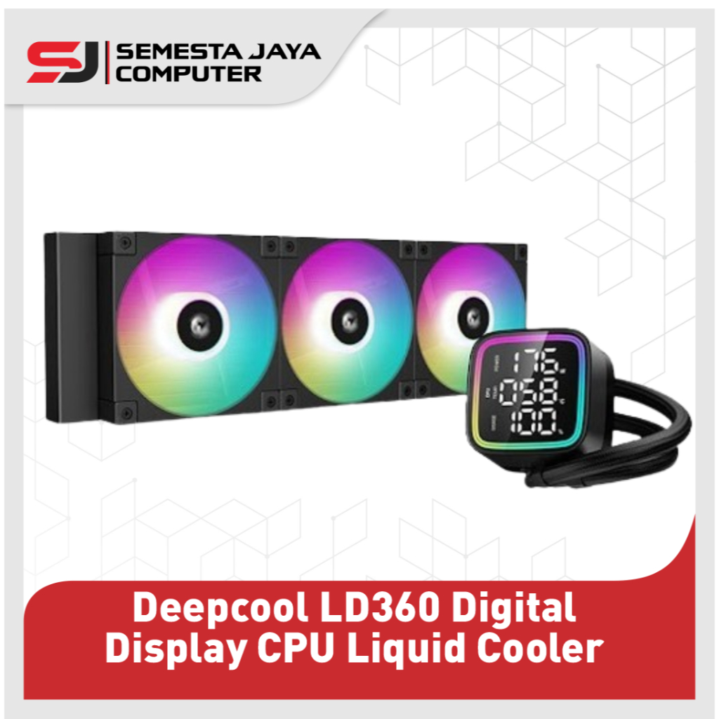 Jual Deepcool LD360 Digital Display CPU Liquid Cooler | Shopee Indonesia