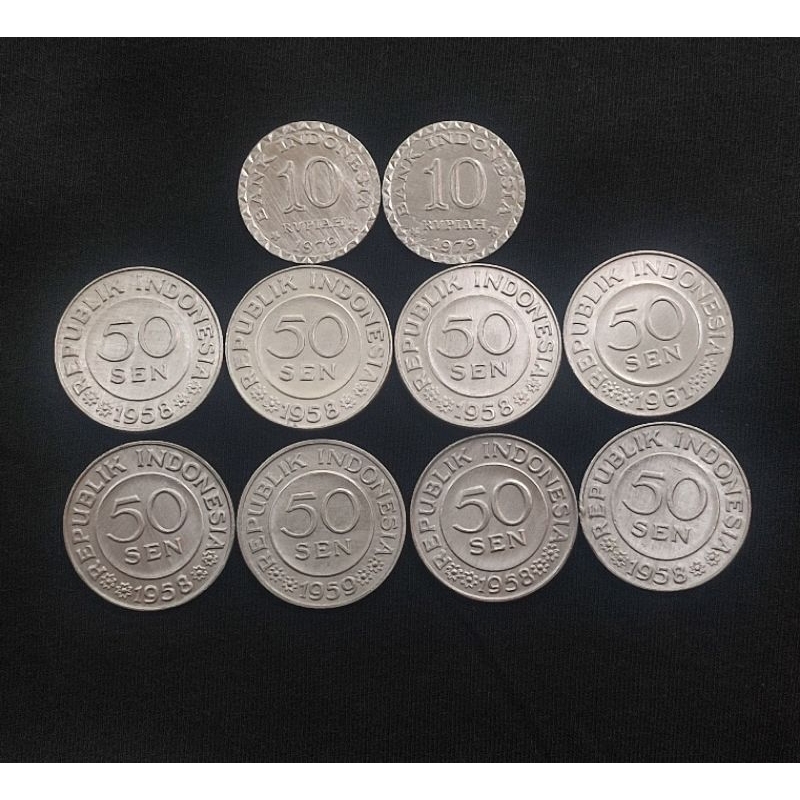 Jual PAKET MAHAR NIKAH KOIN 24 RUPIAH & 23 RUPIAH (KOMBINASI 50 SEN ...