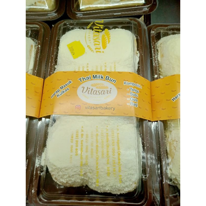 Jual Milk Bun Viral Vitasari, Thai Milk Bun isi 6pcs | Shopee Indonesia