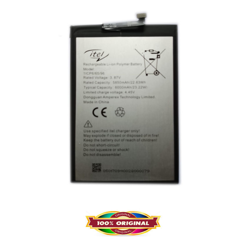 Jual Original Battery for Itel P40 2023 - P662L - 6000mAh - Garansi 1 Bulan | Shopee Indonesia