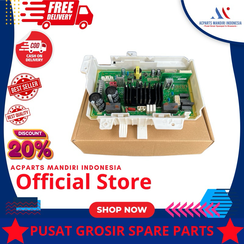 Jual SAMSUNG WF1124XAC, Modul pcb mesin cuci samsung front Loading | Shopee Indonesia