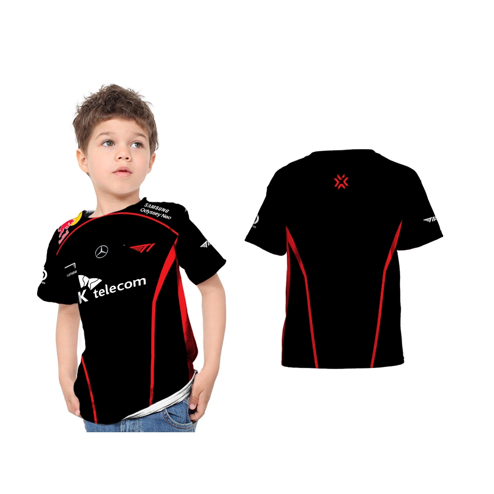 Jual Baju Kaos Jersey Esport VCT Pacific 2024 Valorant - T1 Anak Full ...