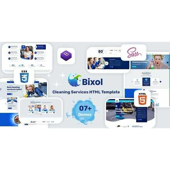 Jual Bixol Theme – Cleaning Services WordPress Theme | Shopee Indonesia