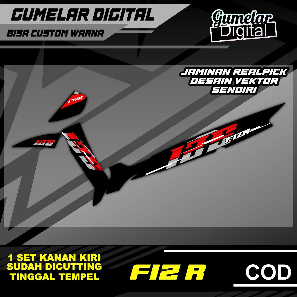 Jual STRIPPING SIMPEL YAMAHA FIZ R VIETNAM 4 VIRAL SUDAH DI CUTTING ...