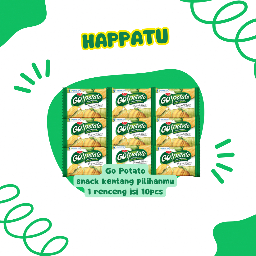 Jual Go potato isi 10pcs 1 renceng | Shopee Indonesia