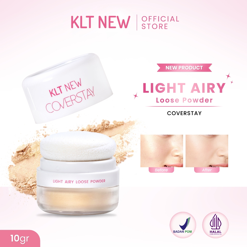 Jual KLT New Coverstay Loose Powder | Shopee Indonesia
