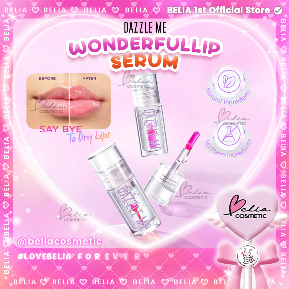 Jual BELIA DAZZLE ME 24/7 Wonderfullip Serum | BPOM lip serum balm sleeping mask bibir ...