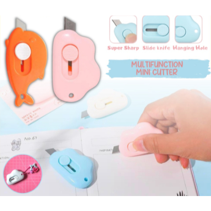 Jual Mini Cutter Lucu Bentuk Awan Pisau Kartun Untuk Alat Tulis Kantor ...
