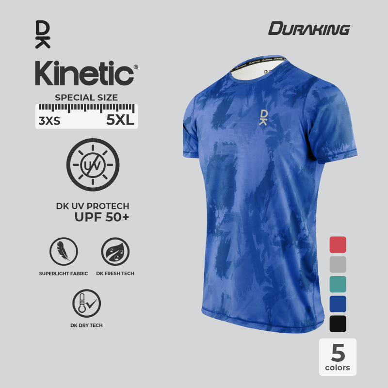 Jual Duraking Jersey Olahraga Pria Kinetic - Super Light Weight Series ...