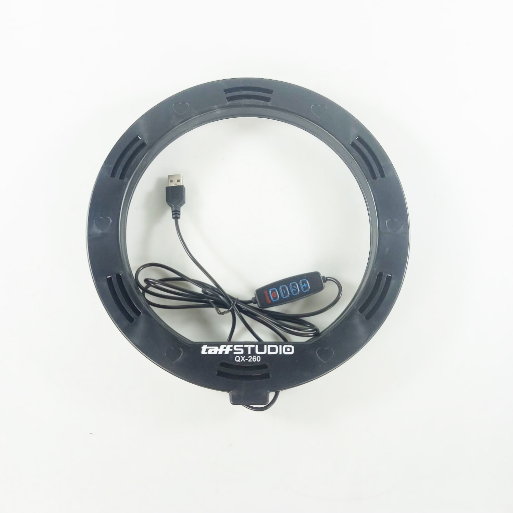 Jual Lampu Halo Ring Light 120 LED Dimmable 10Inch with Tripod | Shopee ...