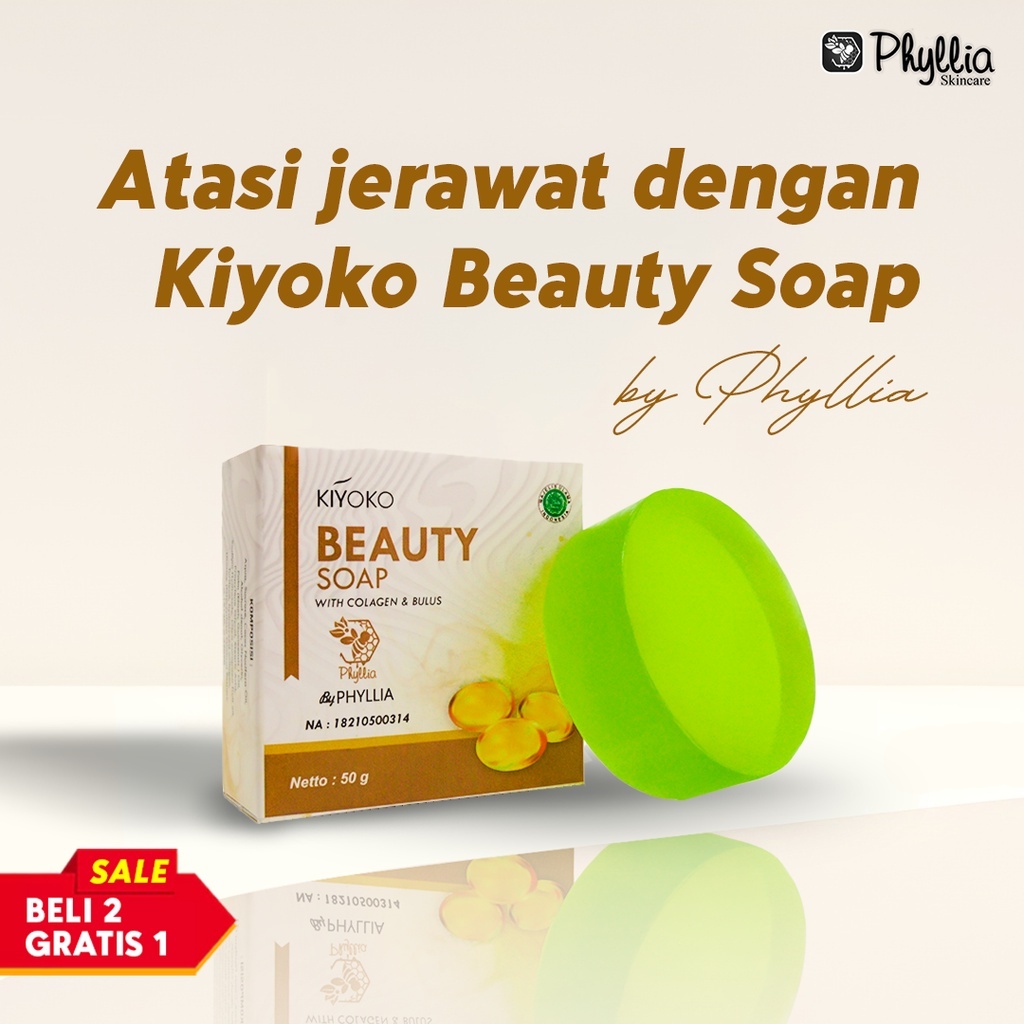 Jual Phyllia Beauty Soap Beli 2 Gratis 1 Sabun-Sbun wajah-Sabun muka ...