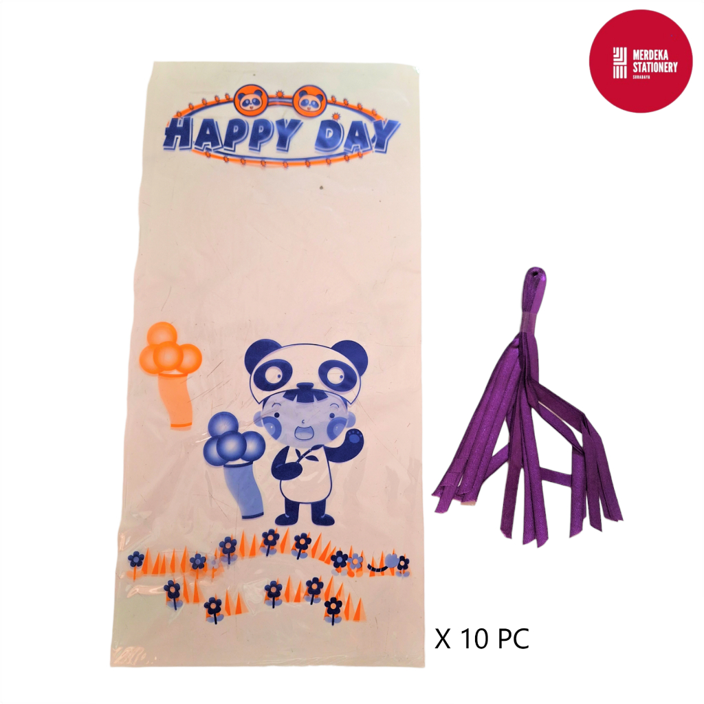 Jual (ISI 10)Kantong/Kemasan Snack/Makanan Plastik OPP Ulang Tahun ...
