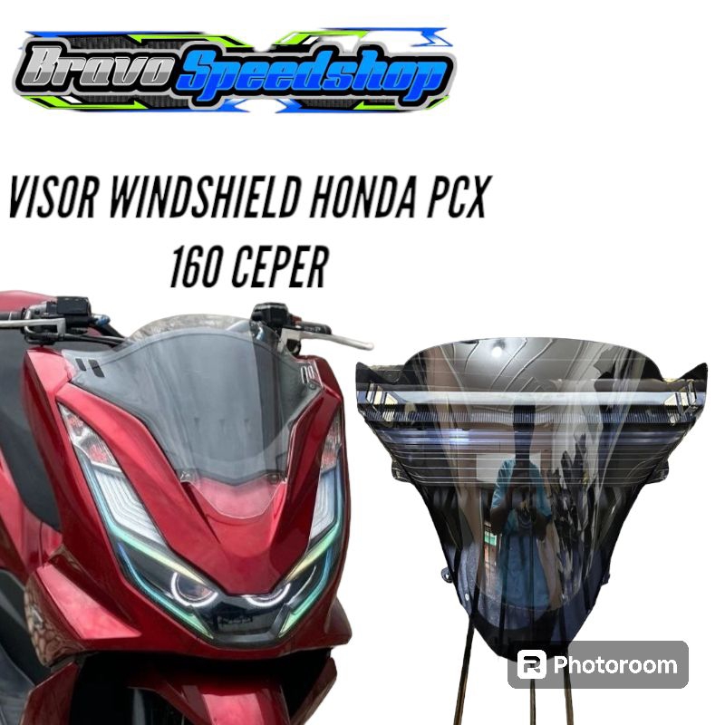 Jual Visor winshield variasi pcx 160 model standar thailand ceper pnp ...
