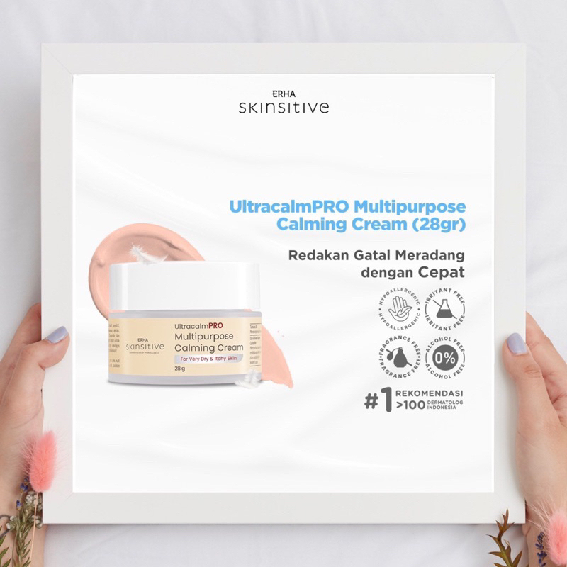 Jual Erha Skinsitive DF Ultracalm PRO Multipurpose Calming Cream 28 g ...
