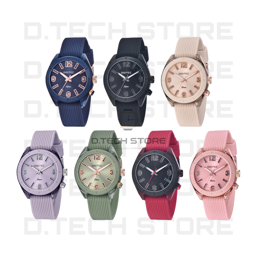 Jual Jam Tangan DIGITEC NEON BDN-9100 Neon Light/DN9100 Jam Tangan ...